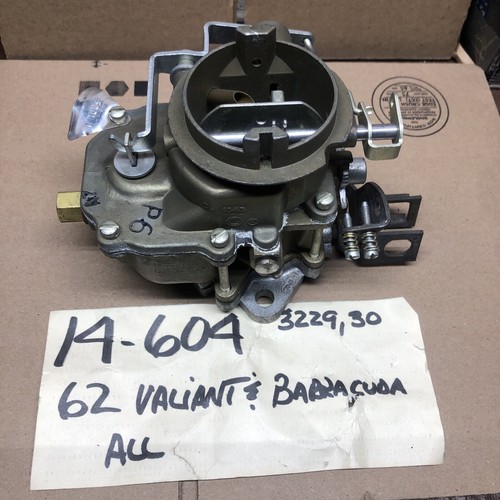 1962 Plymouth Valiant Barracuda Carter Six Cylinder 1 barrel ...