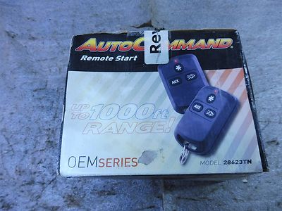 Genuine AutoCommand 1-Way Remote Car Starter Kit Model #28623TN PL102 ...