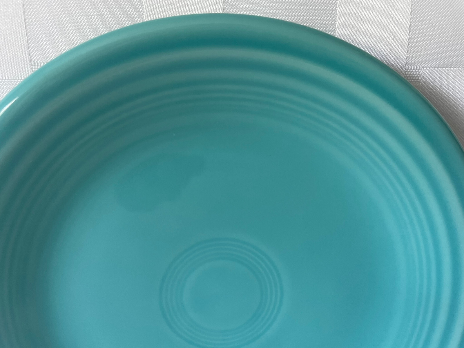 Fiesta TURQUOISE Blue Classic Rim 7.25" Place Setting Salad Plate ...