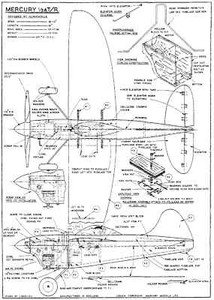 Mercury 1/2 A team racer plans | eBay