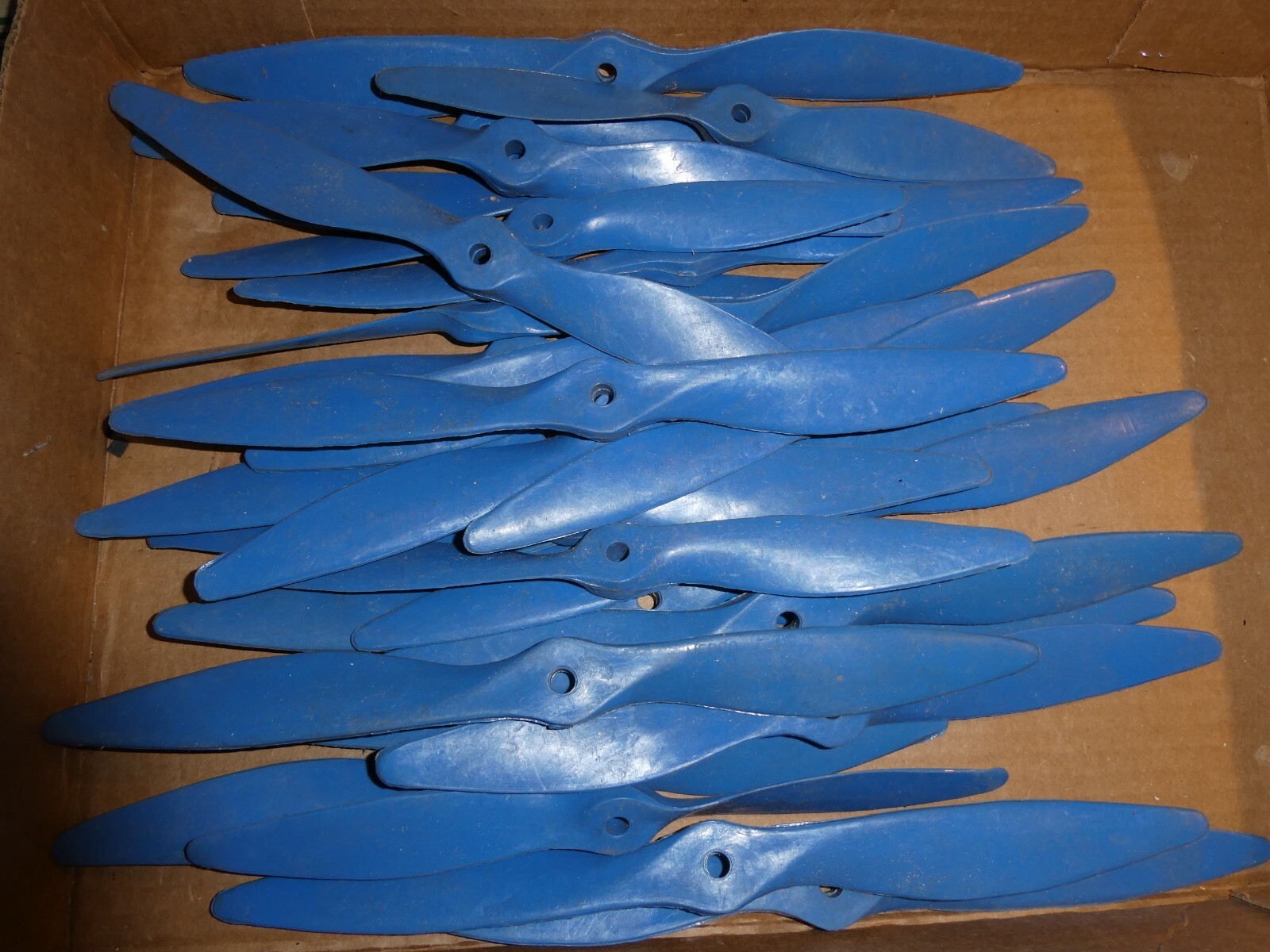 BIG Lot of 28 RC Airplane Props Nylon Propellers Merco Flex Blue NOS | eBay