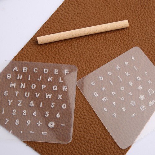 Améliorez votre artisanat avec estampillage cuir kit complet numéros d'alphabe | eBay