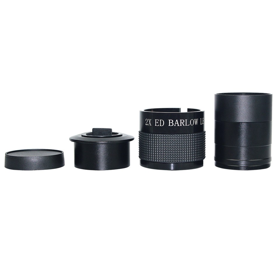 2inch ED 2x Barlow Lens for Astronomic Telescope with 2inch to 1.25 ...
