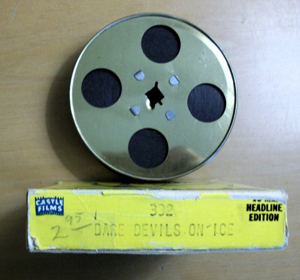 Vintage Sports Parade 16MM Film #332 'Dare Devils on Ice' by Castle ...