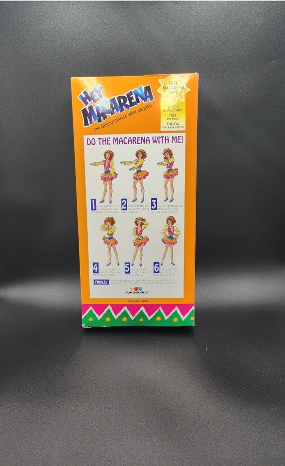 Vtg 1996 Hey Macarena Doll With Macarena Cassette Tape | eBay