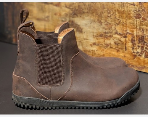 Xero Shoes Men's Ridgeway Chelsea Boots Dark Brown Leather Size 12.5 | eBay