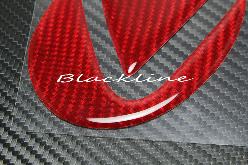 For 15+ Lexus NX 300 200t 300h Red Carbon Fiber Trunk Emblem Logo Decal ...