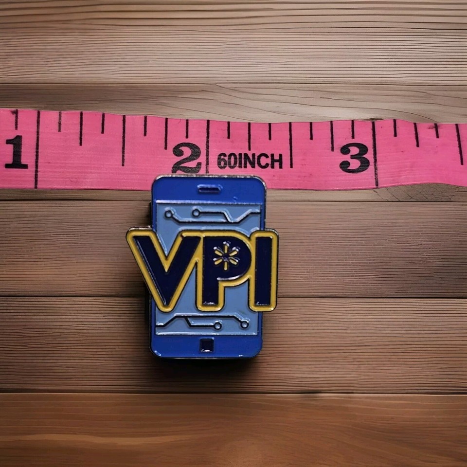 WALMART "VPI " Lapel Pin Quality Metal Brand New (Pin back) | eBay