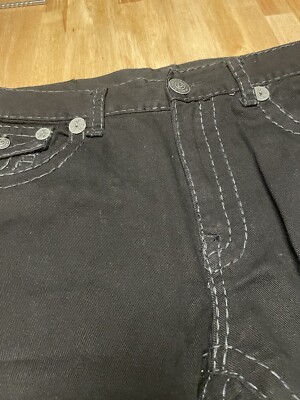 Vintage True Religion Jeans Super T Ricky 40x31 Baggy Y2K Vintage True Religion Jeans Super T Ricky 40x31 Baggy Y2K