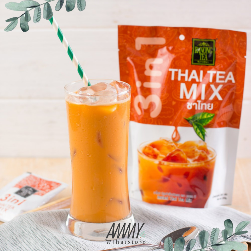 2 x Thai Tea Mix Thai Milk Tea Powder Hot Iced Drink Instant 200g ...