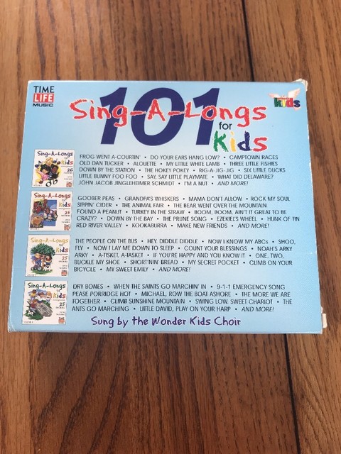 101 Sing a Longs for Kids 2001 by The Wonder Kids Choir Ships N 24h | eBay