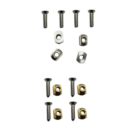 4 Set Hydrofoil-Montage-T-Muttern mit M8-Gewinde, robust für die ...
