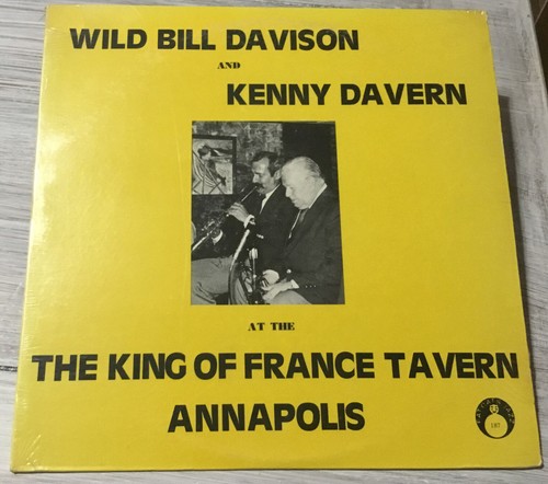 WILD BILL DAVISON And Kenny Davern Live In Annapolis Sealed 33 RPM LP ...