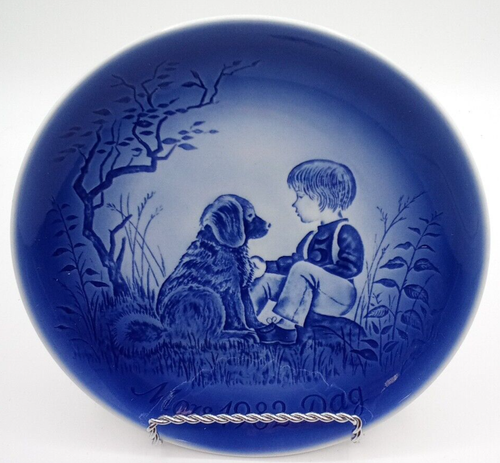 1982 Desiree Denmark Mors Dag Plate 7.25" Svend Jensen My Best Friend ...