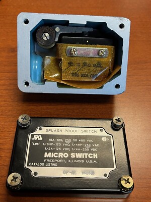 MICRO SWITCH OP-AR Splash Proof Switch | eBay