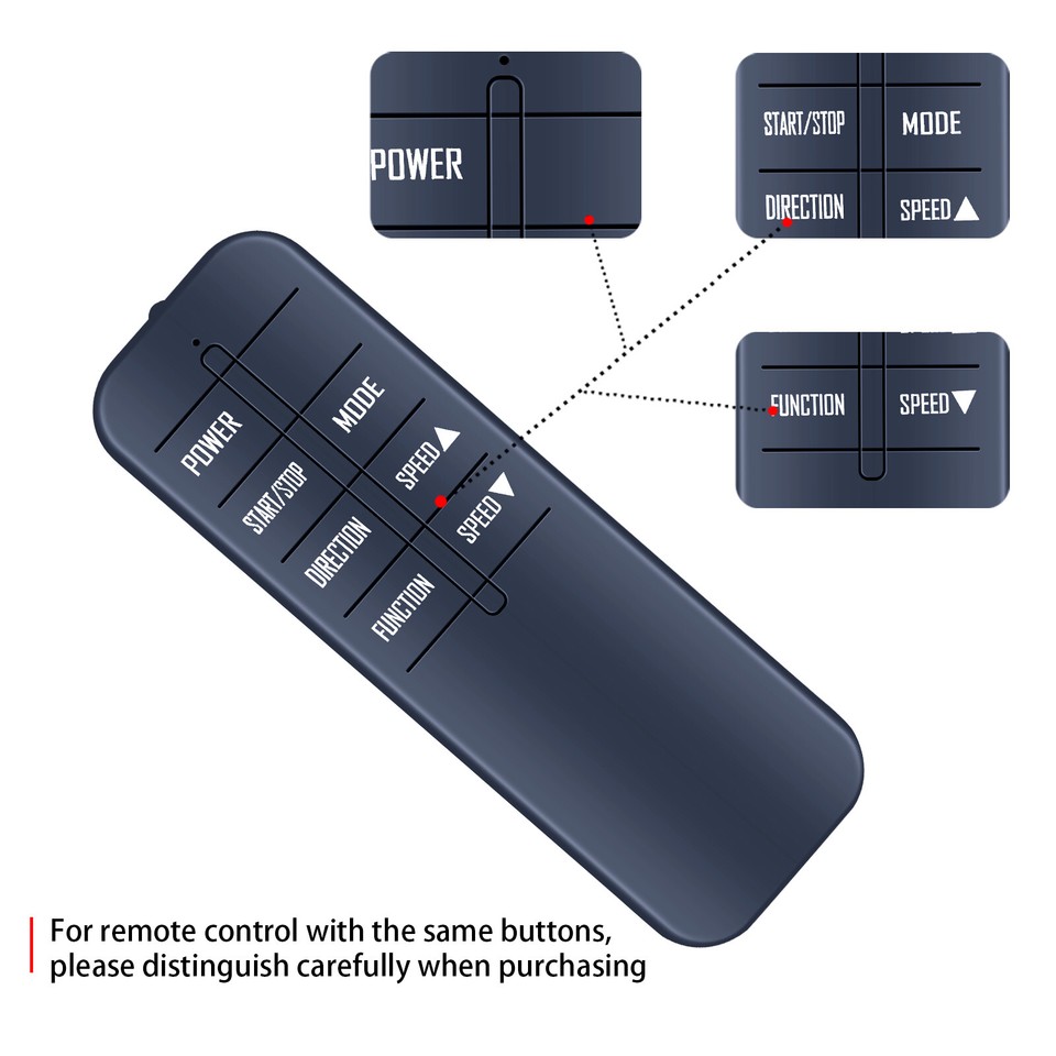 New Replacement Remote Control For Yagud Under Desk Elliptical Machine ...