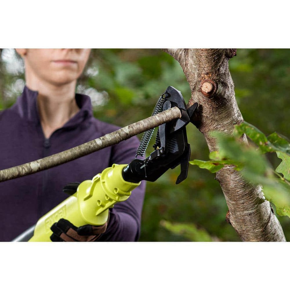 Ryobi Tree Pruner 18V Cordless Lopper 1-1/4" Cut Capacity with Battery ...