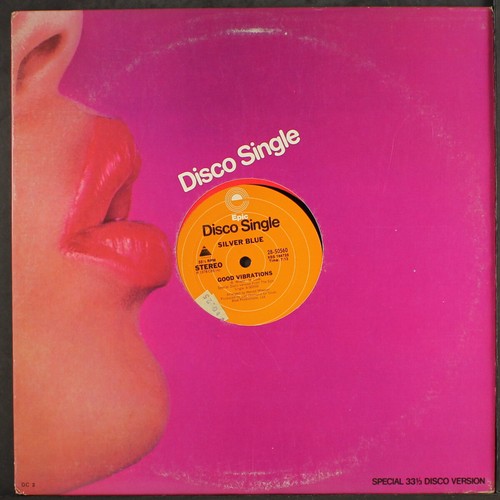 SILVER BLUE: good vibrations EPIC 12" Single 33 RPM | eBay
