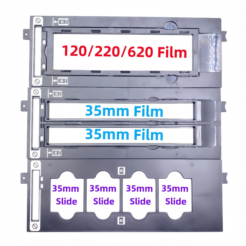 3X 35mm/135/120 Photo Negative Film Holder for Canon CanoScan 8000F ...