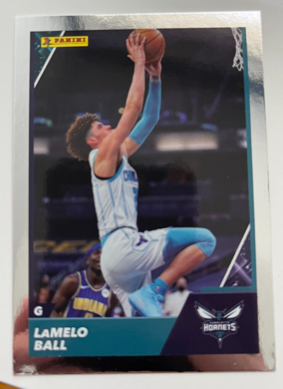 LAMELO BALL 2021-22 Panini NBA Sticker & Card Collection Basketball ...
