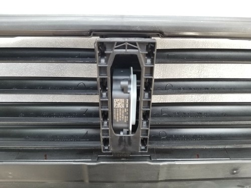 VW OEM 19 MK7 JETTA RADIATOR AIR REGULATOR ACTIVE GRILLE SHUTTER LOWER ...