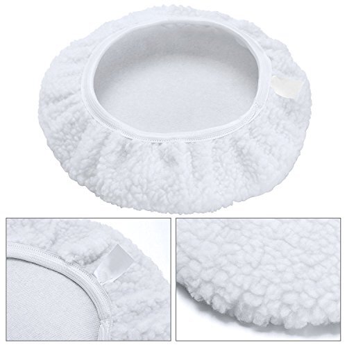 AIVS Wool Buffing Polishing Pads Bonnets Waxer Pads Sanding On Car ...