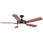 Daylesford 52 in. LED Indoor Oiled-Rubbed Bronze Ceiling Fan ...
