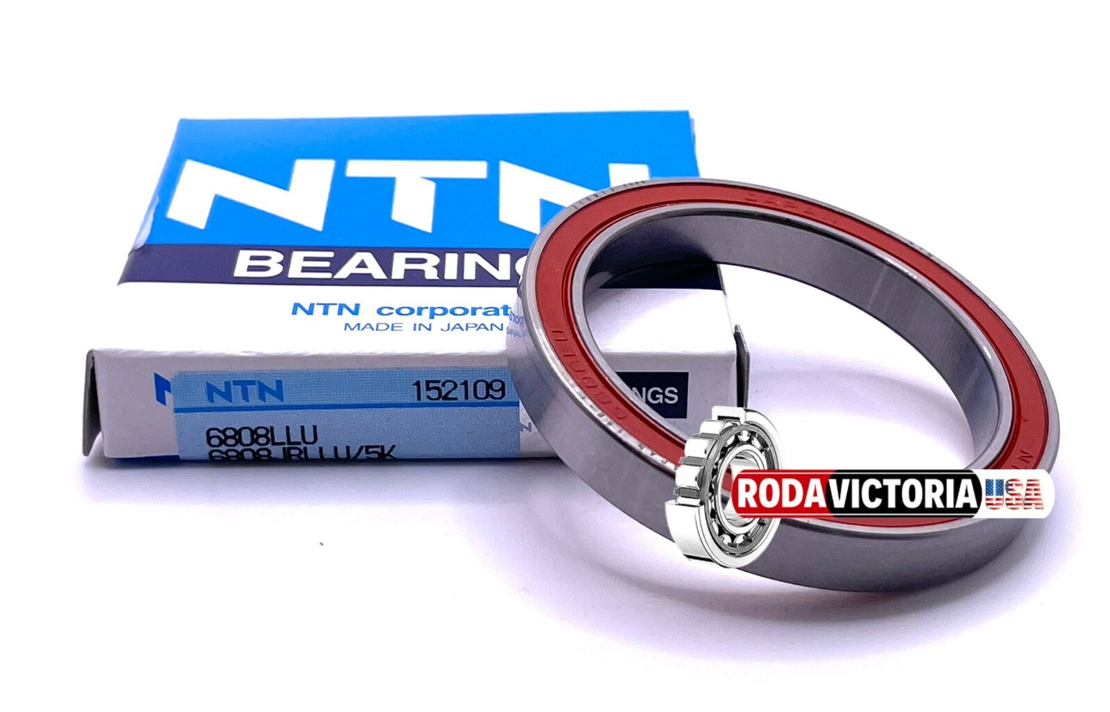 40x52x7mm 6808LLU/5K For NTN Ball Bearing Rubber 1Pcs for sale online ...