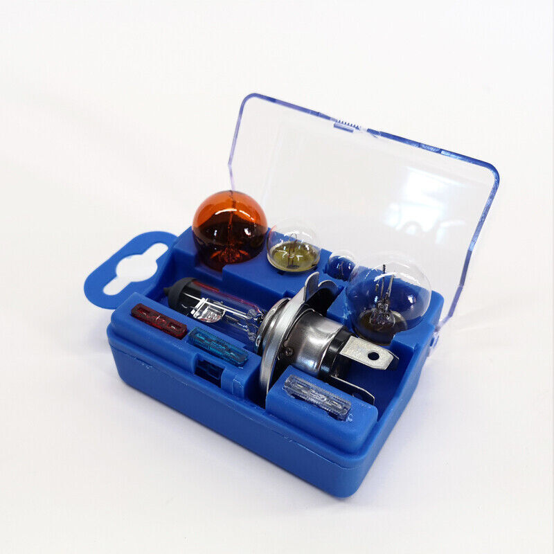 30PCS Emergency Car Spare Light Bulb & Fuse Replacement Kit Set H4 H7 ...