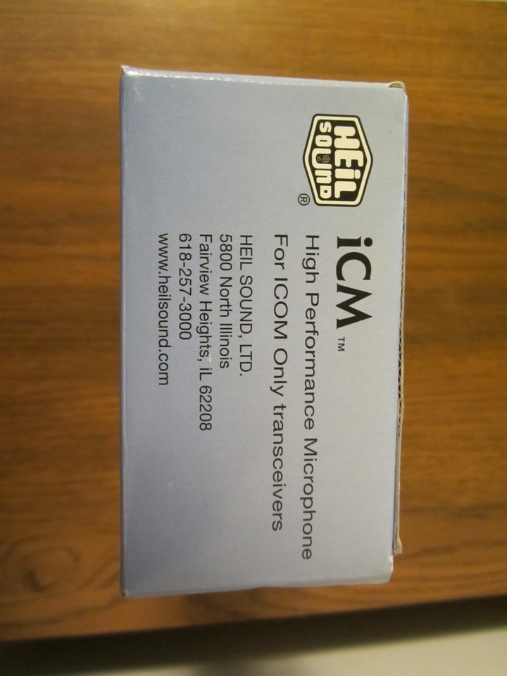Heil Sound ICM Microphone for older ICOM radios | eBay