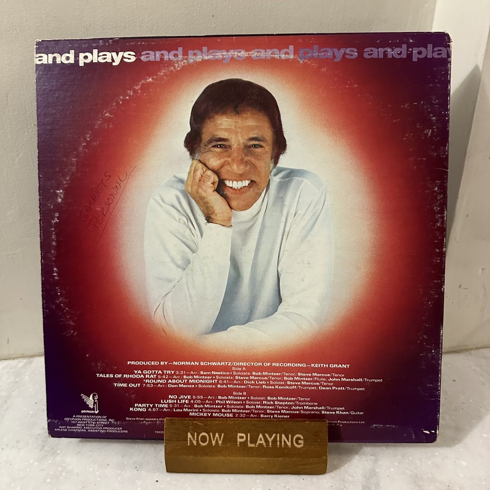 Buddy Rich – Buddy Rich Plays And Plays And Plays - Vinyl LP record ...