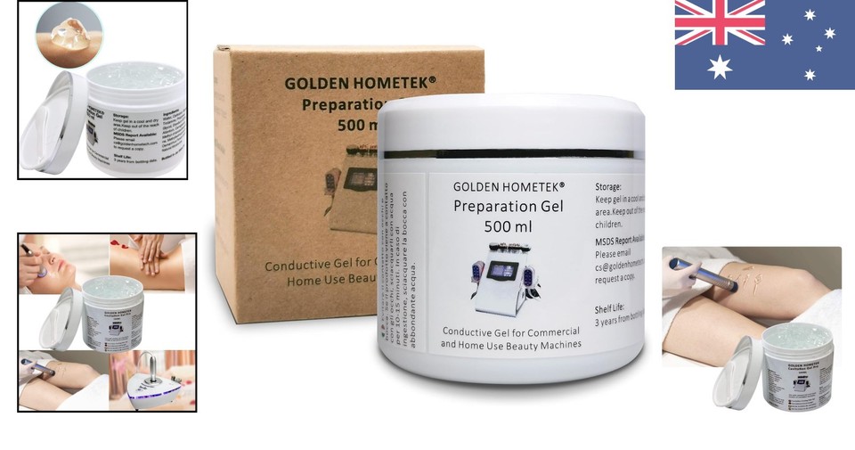 Water-Soluble RF Conductive Gel - Non-Irritating Skin Treatment ...