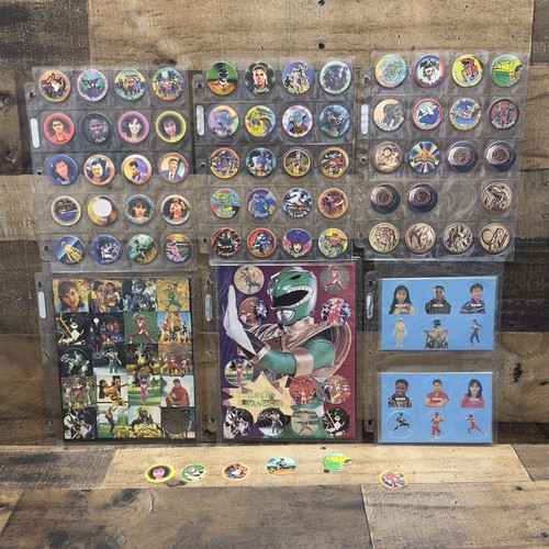 1994 POWER RANGERS POG Lot - Power Caps POGS - | eBay