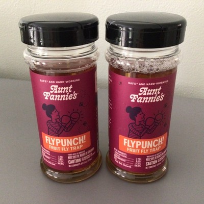 Aunt Fannie’s Fly Punch Fruit Fly Trap (2 Pack) Sealed | eBay