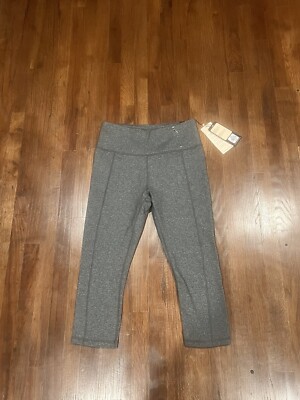 CALIA by Carrie Underwood NWT Women's Gray Capri Crop Leggings Size ...