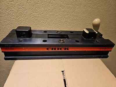 CHICK WORKHOLDING MILLING VISE 5 " DOUBLE LOCK VISE MBAS1550 6" JAW ...