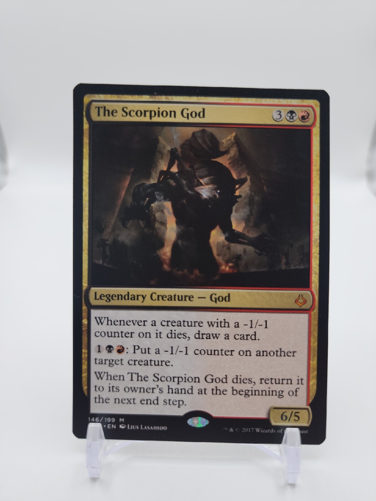MTG The Scorpion God Hour of Devastation 146/199 Regular Mythic for ...