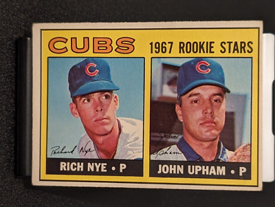 1967 Topps Baseball 608 Cubs Rookies Rich Nye & Jon Upham EX-EXMINT | eBay