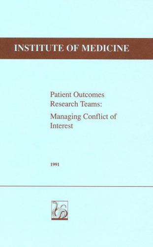Patient Outcomes Research Teams (PORTS) : Managing Conflict of Interest ...