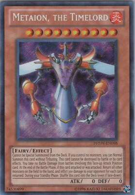 Metaion, the Timelord MP UNL PSHW Photon Shockwave Yugioh | eBay