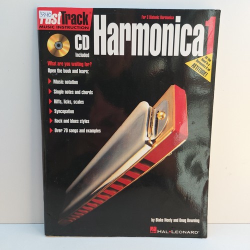 FastTrack Harmonica Method 1 - For C Diatonic Harmonica CD Included Good Cond | eBay