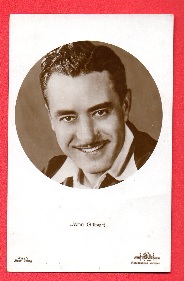 JOHN GILBERT # 4262/2 VINTAGE PHOTO PC. PUBLISHER GERMANY 184 | eBay