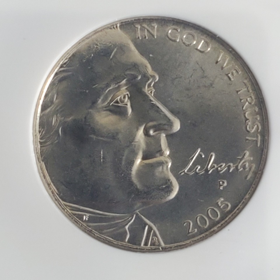 2005-D 5c " SPEARED BISON " Nickel NGC MS64 | eBay