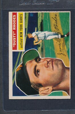 1956 Topps WB #050 Dusty Rhodes Giants EX *5134 | eBay