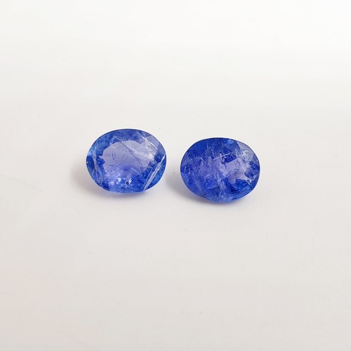 Natural Tanzanite Gemstone Faceted Oval Shape Stone For Earring ...