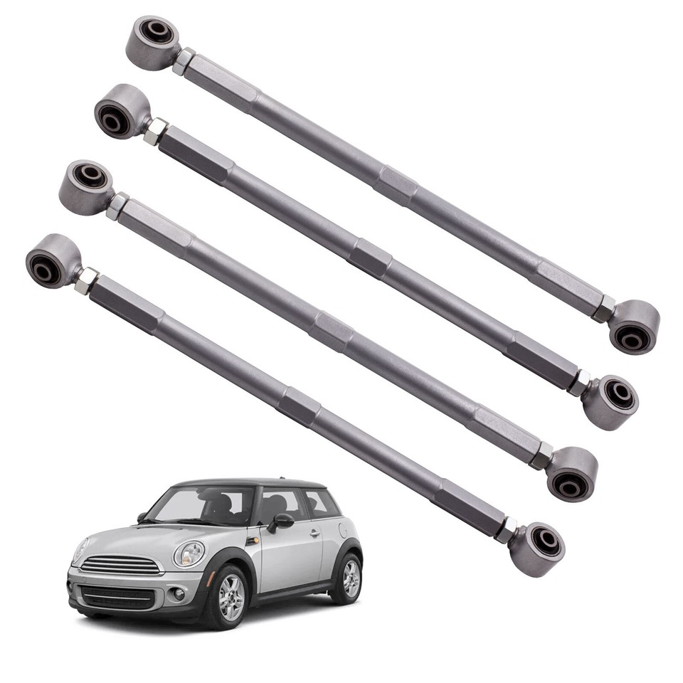 4pcs Adjustable Control Camber Arm For MINI Cooper R50 R52 R53 R55 R56 ...