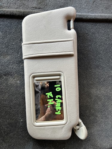 OEM Sun Visor with Light Beige Passenger Right RH for 07-11 Toyota ...