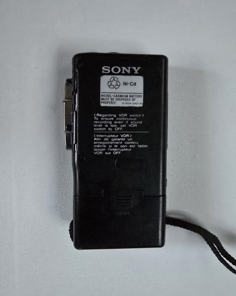 SONY M-677V VOR MICROCASSETTE-CORDER HANDHELD VOICE RECORDER | eBay
