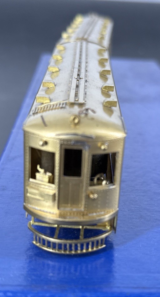 GHB Brass WB&A Washington Limited Brill Articulated Coach HO scale In ...