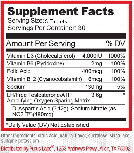 DPOL, STRONGEST TEST BOOSTER by Purus Labs D-POL - Build Lean Muscle ...